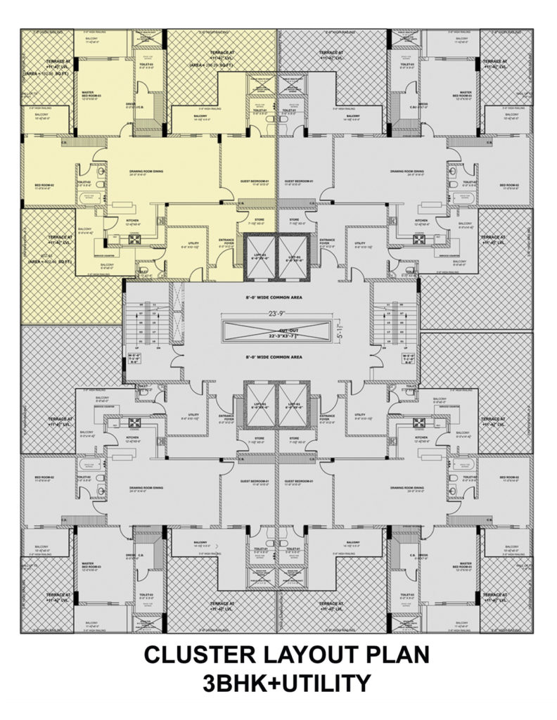 LAYOUT PLAN 3 BHK